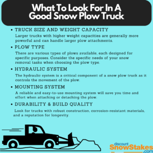 What Makes The Best Snow Plow Truck? - Driveway Markers News