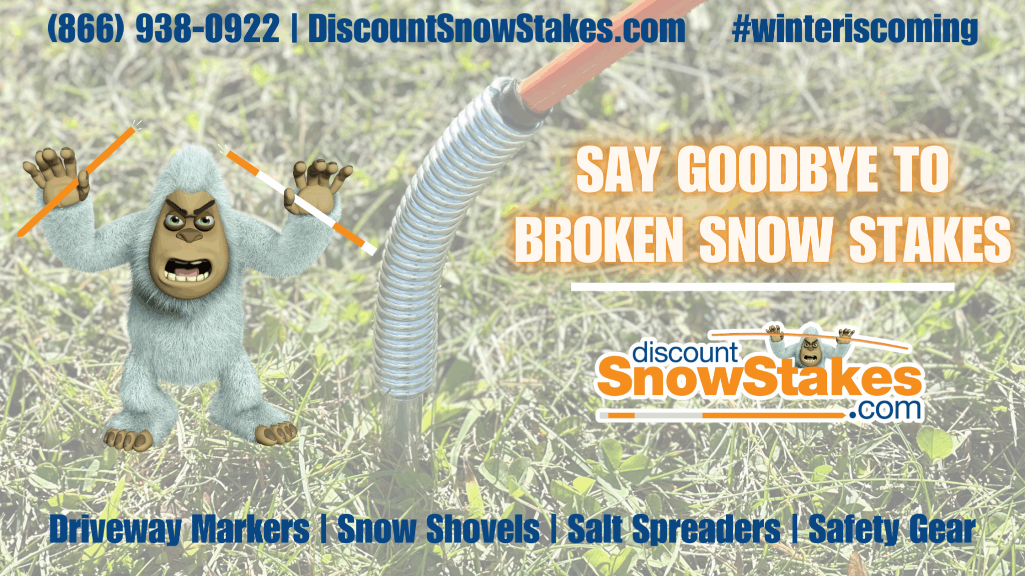 Introducing the Rebound Driveway Marker: A Broken Stake Solution