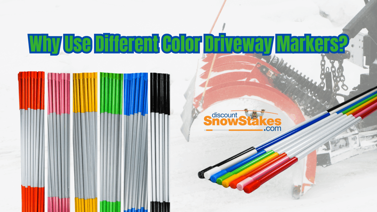 Driveway Markers Guide: What the Different Colors Mean